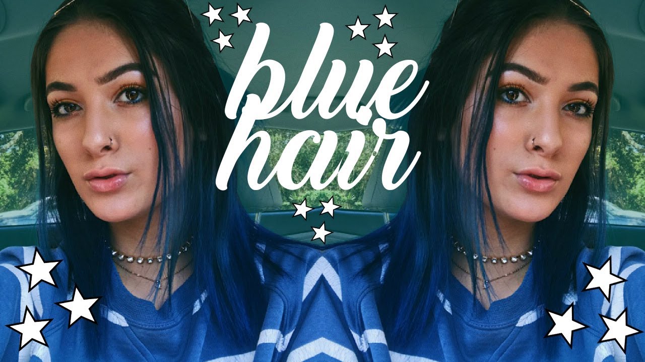 DYING MY HAIR BLUE YouTube dying-my-hair-blue-youtube