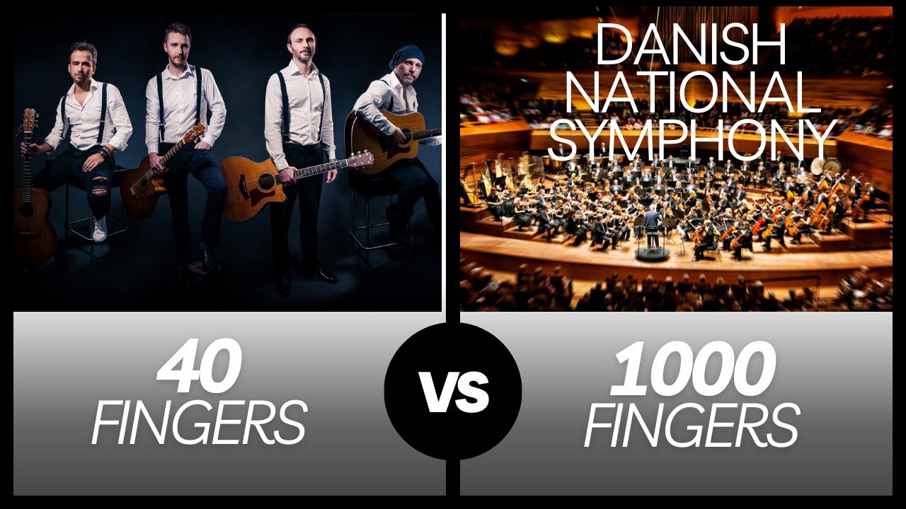 40 Fingers vs 1000 fingers - YouTube