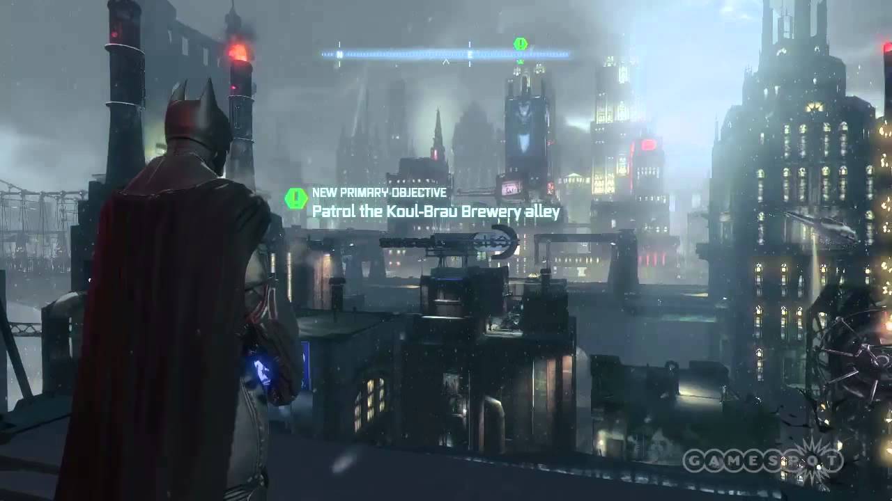 Batman Arkham Origins E3 DEMO intro - YouTube