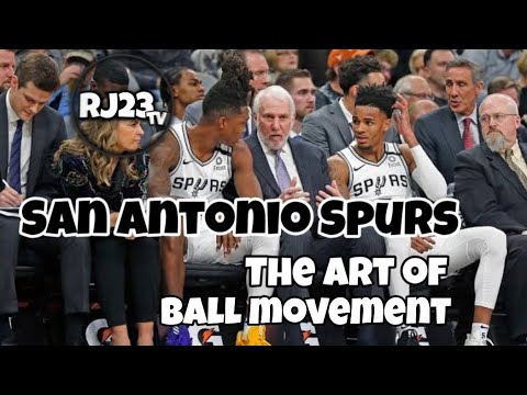 San Antonio Spurs Ball Movement // The Beautiful Game - YouTube