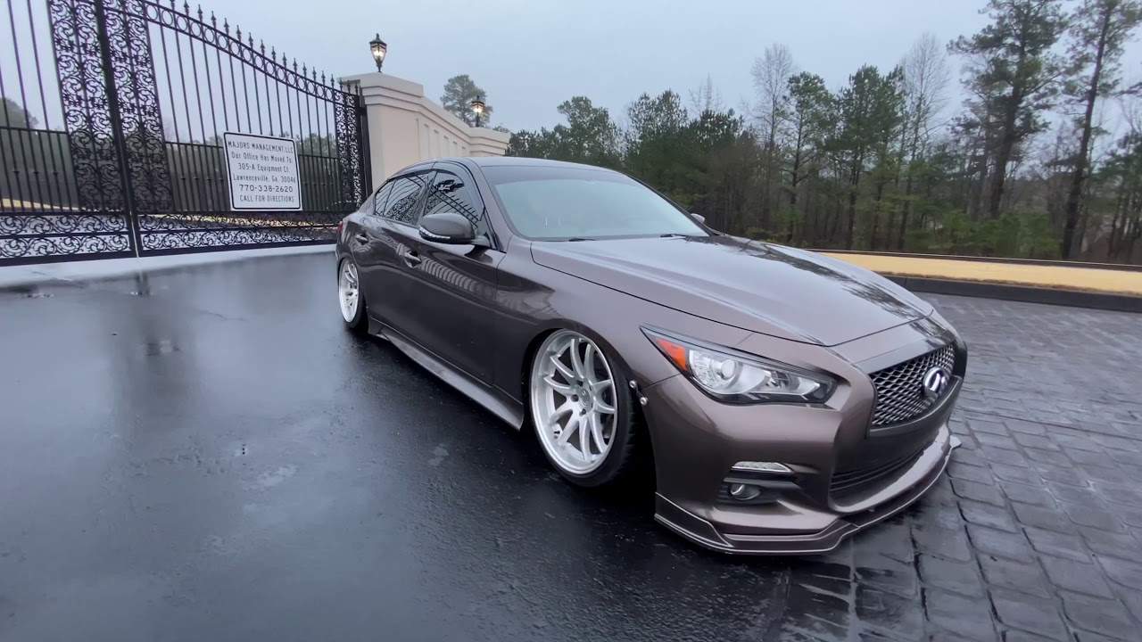 Bagged 2015 Infiniti Q50 - @OOF_Q50 - YouTube