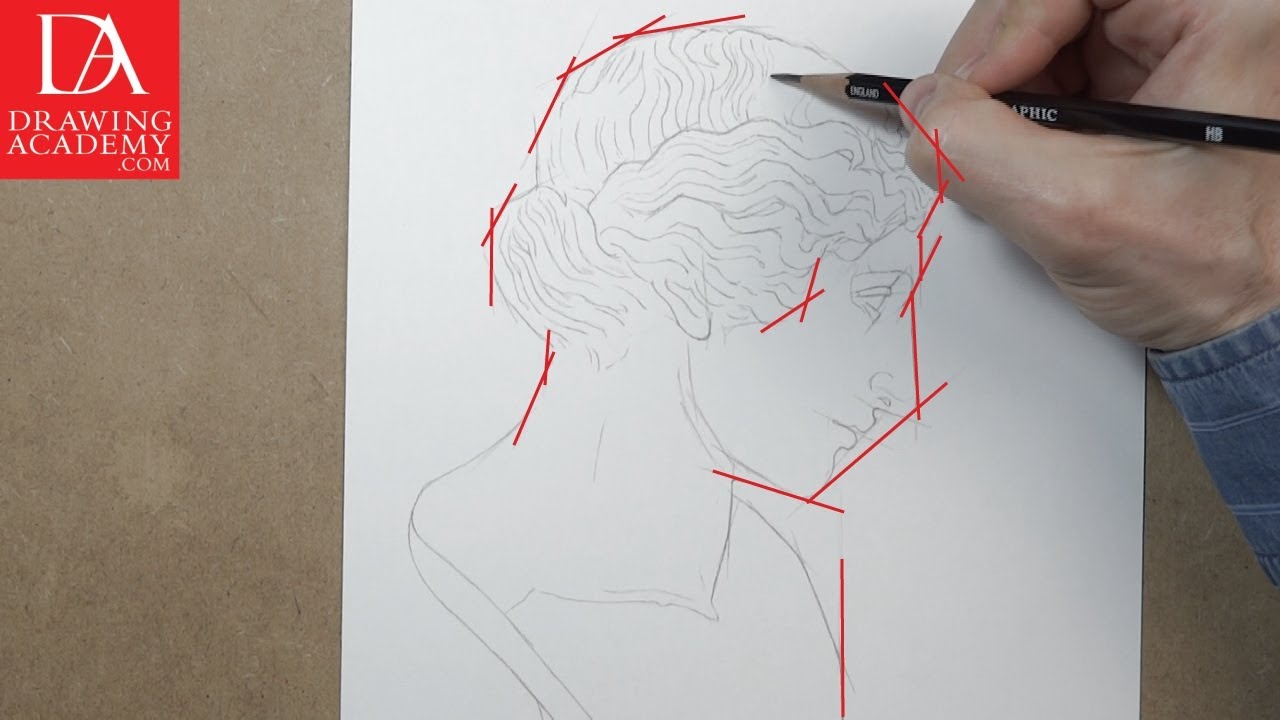 Drawing a Portrait presented by Drawing Academy .com 7-2 - YouTube