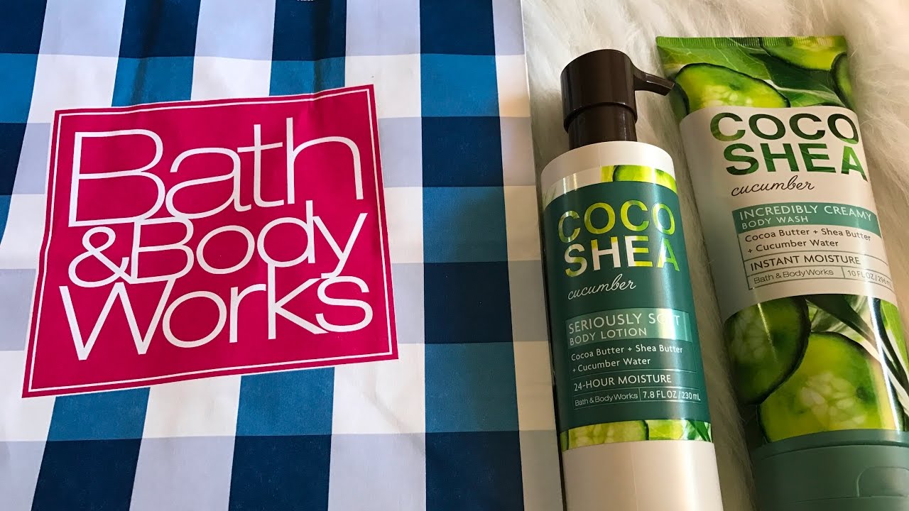 COCOSHEA CUCUMBER BODY CARE REVIEW | BATH AND BODY WORKS - YouTube