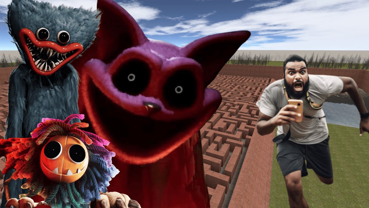 OMG! Survive or Die: Poppy Playtime Maze Challenge in GMod! - YouTube