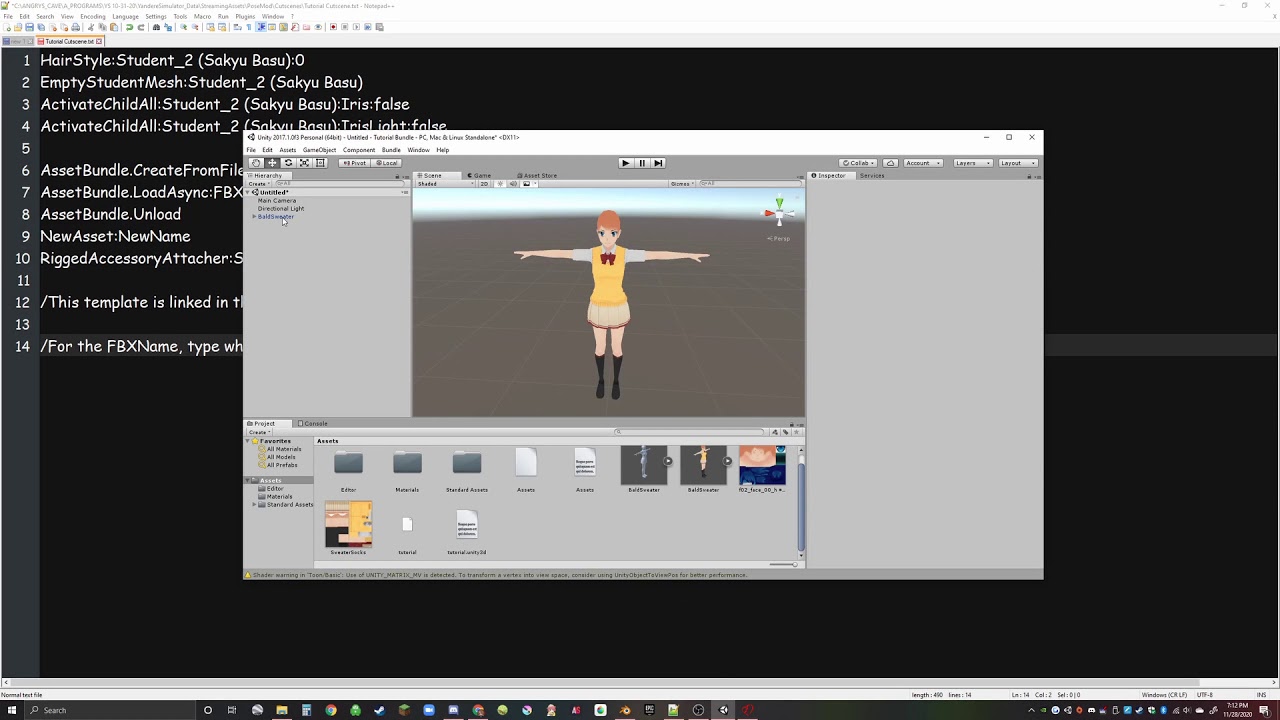 Yandere Simulator - Outfit And Body Bundling Tutorial - YouTube