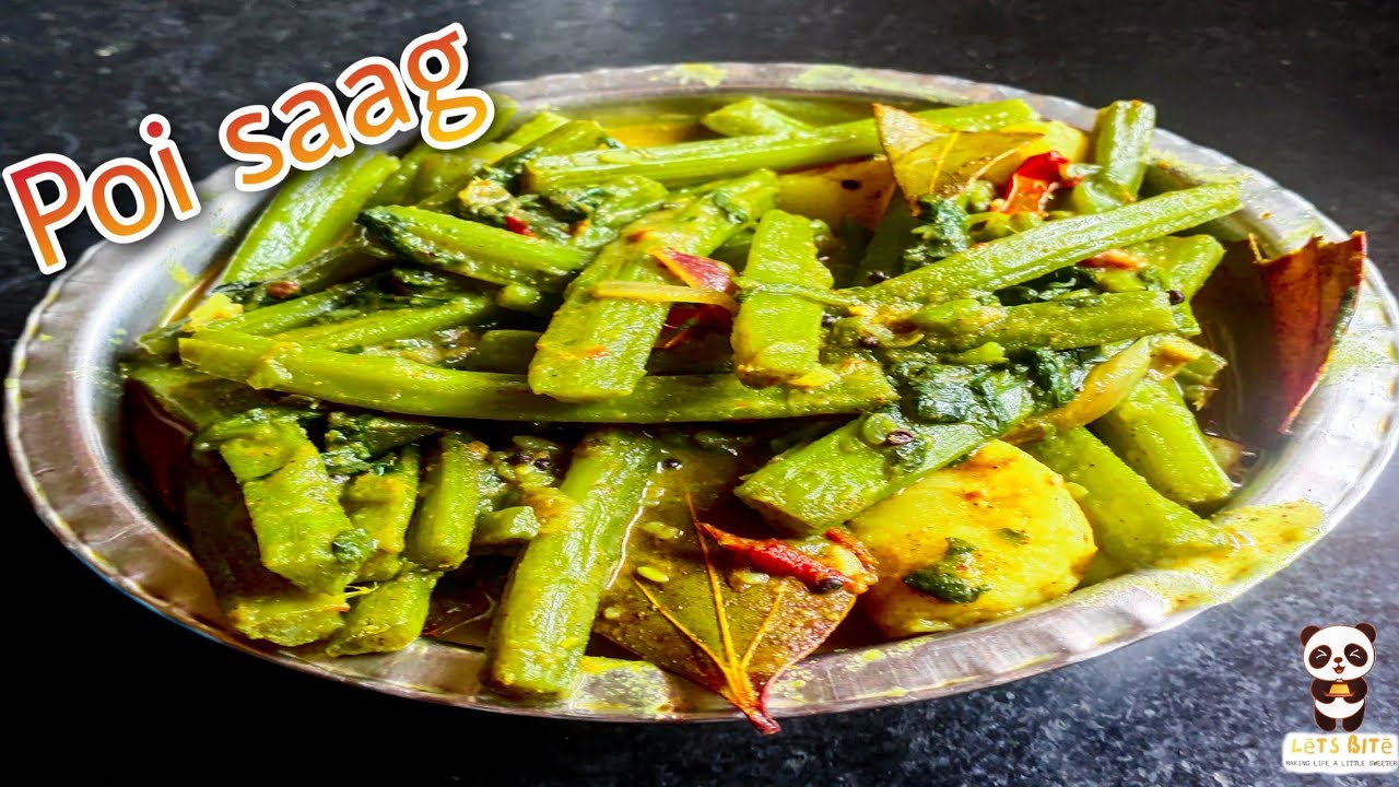 Poi saag and Aloo recipe| Malabar spinach| Healthy recipe @Sanjeev ...