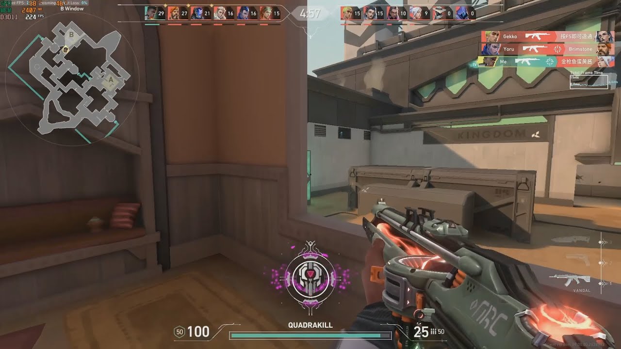 Valorant Bind FPS test (RX 590 + Ryzen 5 3500x) - YouTube