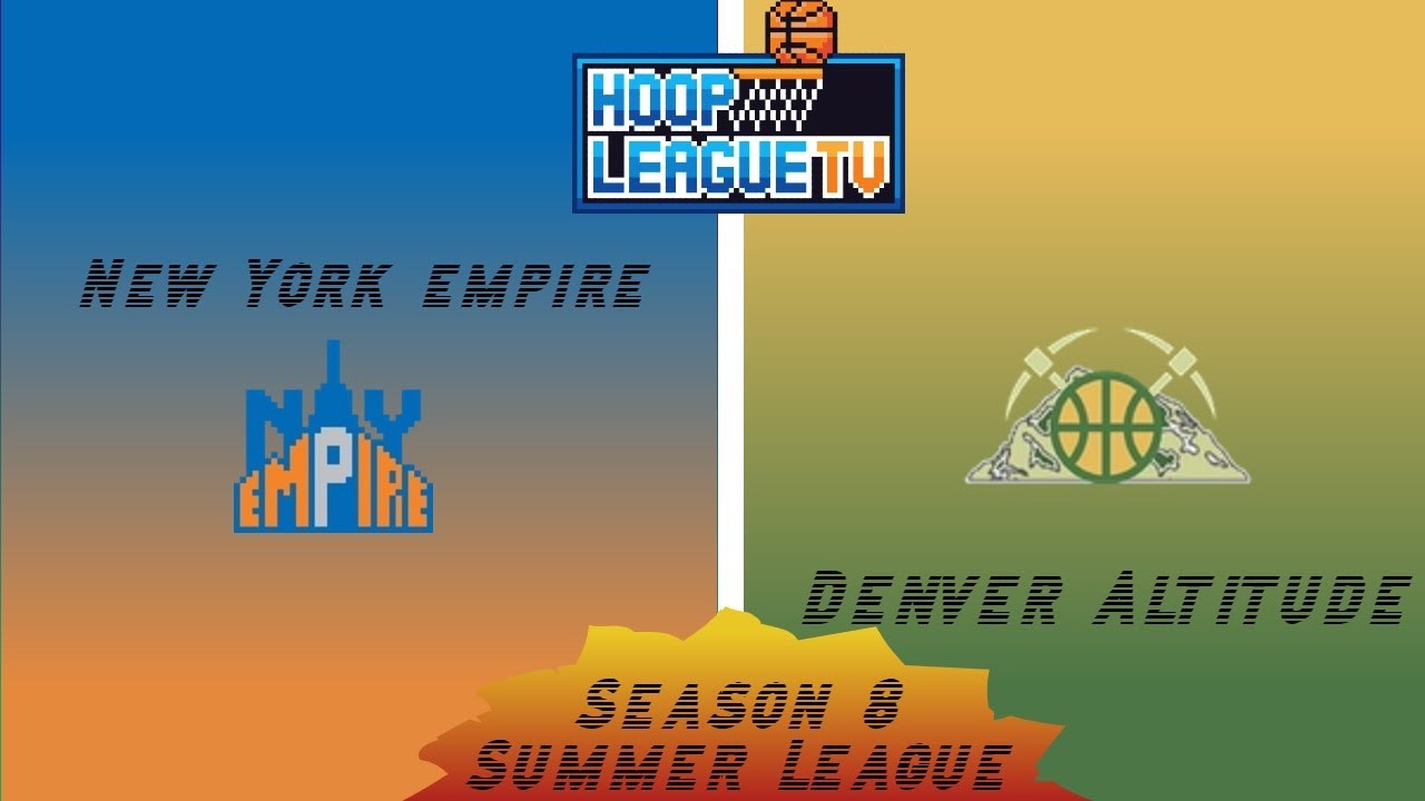 Hoops League Season 8 Summer League: NY vs DEN - YouTube