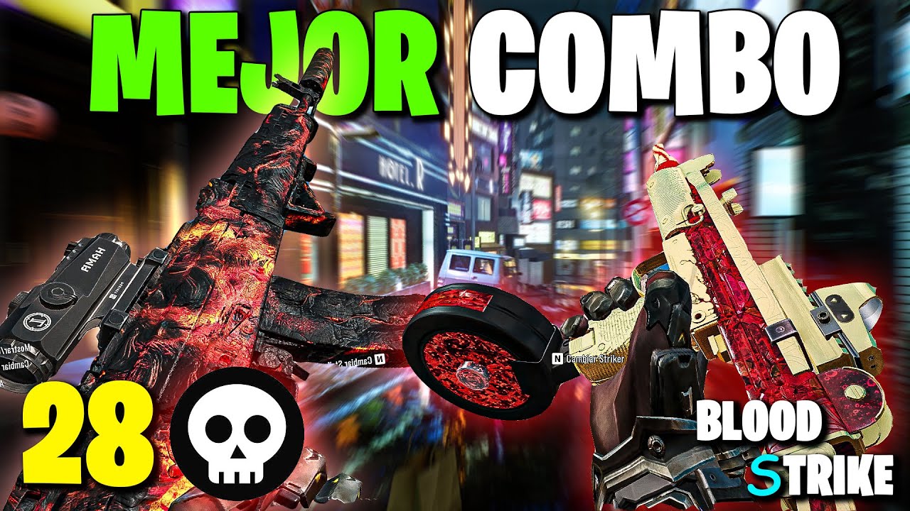 Uzi + AK47 el MEJOR COMBO para BLOODSTRIKE GAMEPLAY 28 KILL 4K 240FPS - YouTube