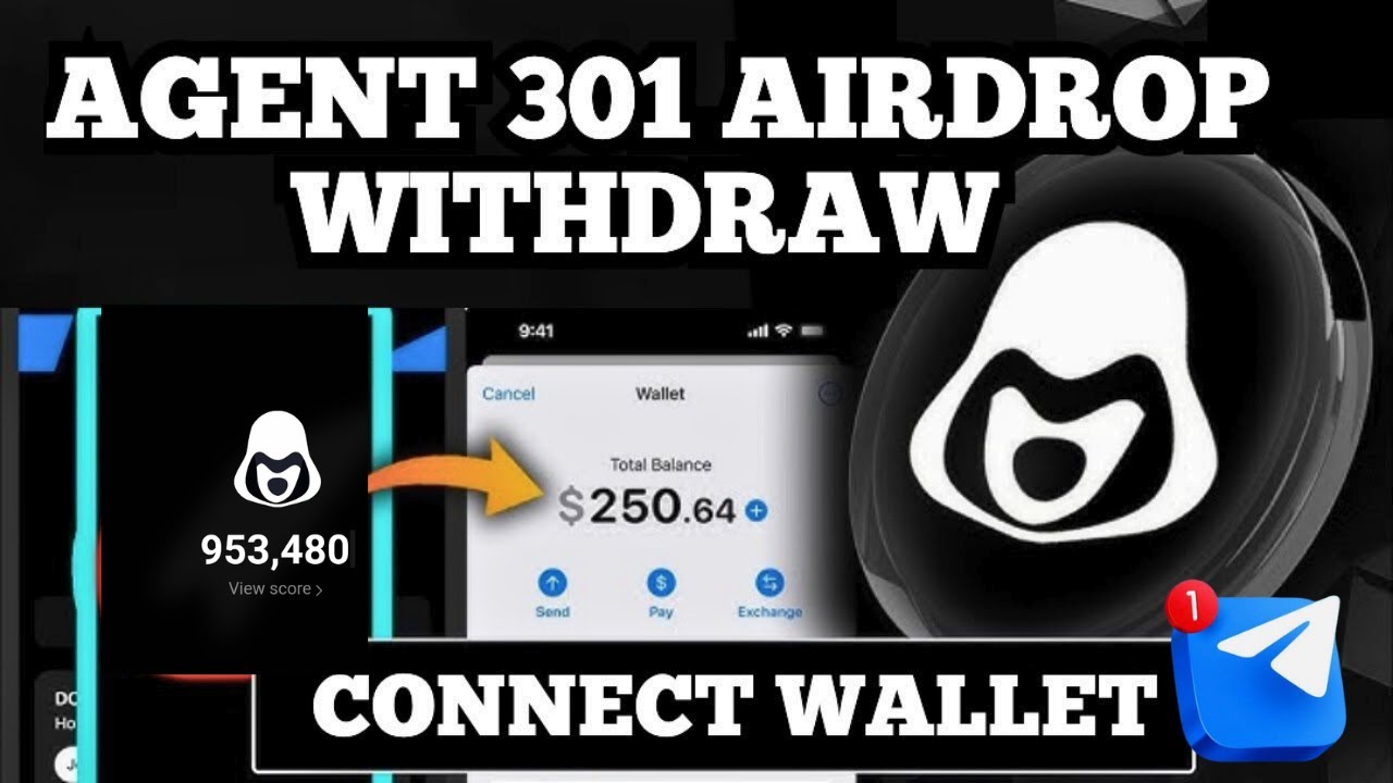 Agent 301 airdrop Claim ~ Connect Ton wallet and Claim the Airdrop ...