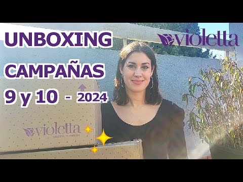 Unboxing Violetta - Campañas 9 y 10 - 2024 - YouTube