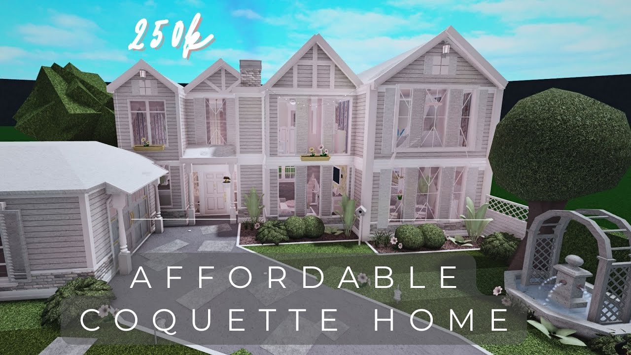 250k Affordable Coquette Home SPEEDBUILD + INFO - YouTube