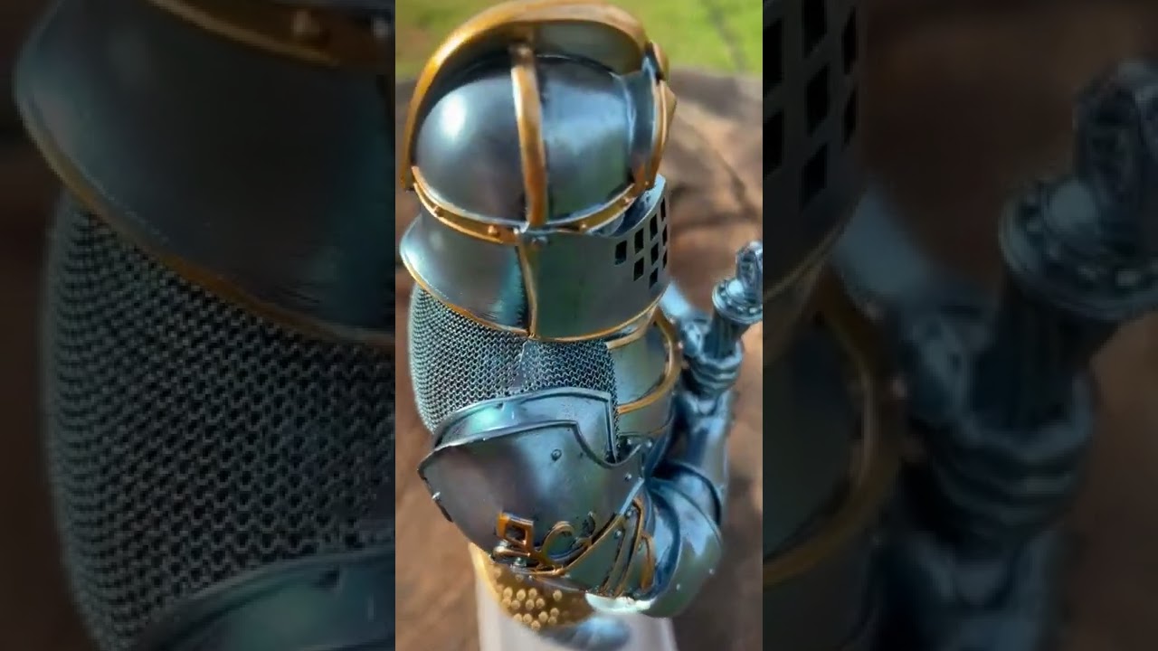 Amoysanli Medieval Knight Statue King's Guard Medieval Decor Review ...