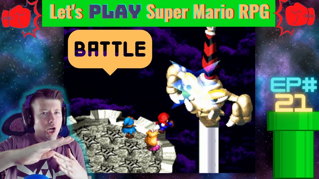Let's Play Super Mario RPG #21: En Garde Exor! - YouTube