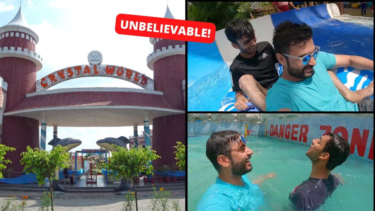 Crazy Rides At CRYSTAL WORLD WATER PARK HARIDWAR | ALL RIDES COVER ...