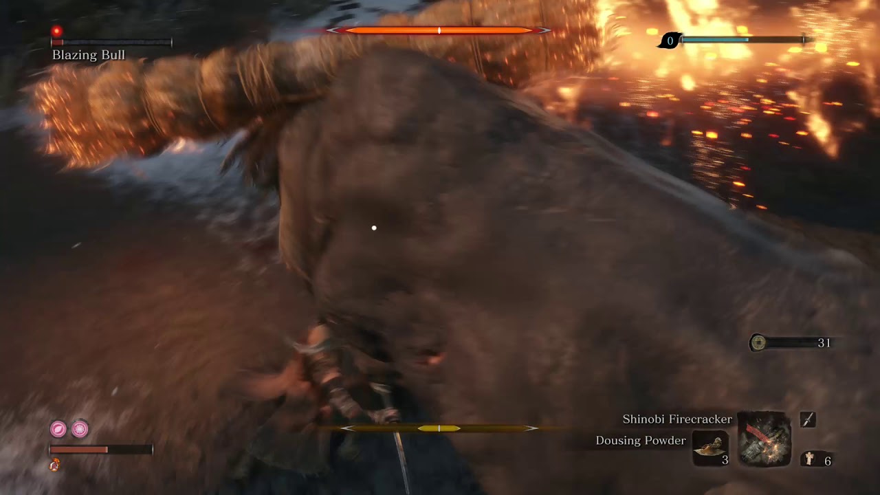 Sekiro Walkthrough: Raging Bull Fight (Part 15) - YouTube