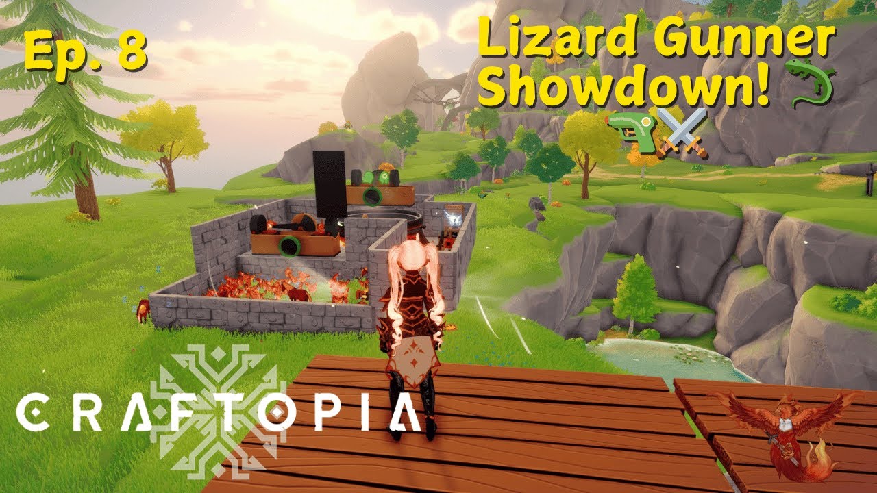Craftopia Ep.8 ⚔️ Enchant Extraction, Dungeon Runs & Lizard Gunner Boss ...