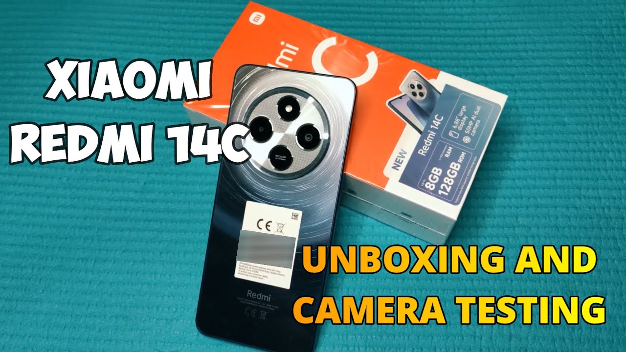 Xiaomi Redmi 14C Unboxing and Camera Testing - YouTube
