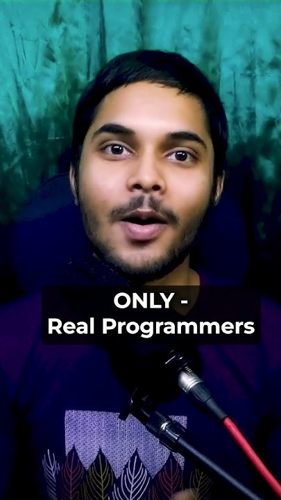 ONLY a REAL PROGRAMMER will get this. 🤯 - YouTube