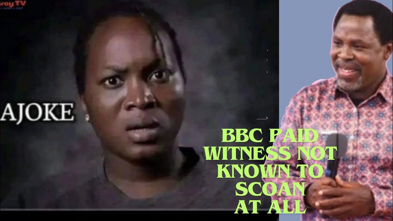 TRUTH EXPOSED: AJOKE was paid by BBC to make false Claims against TB ...