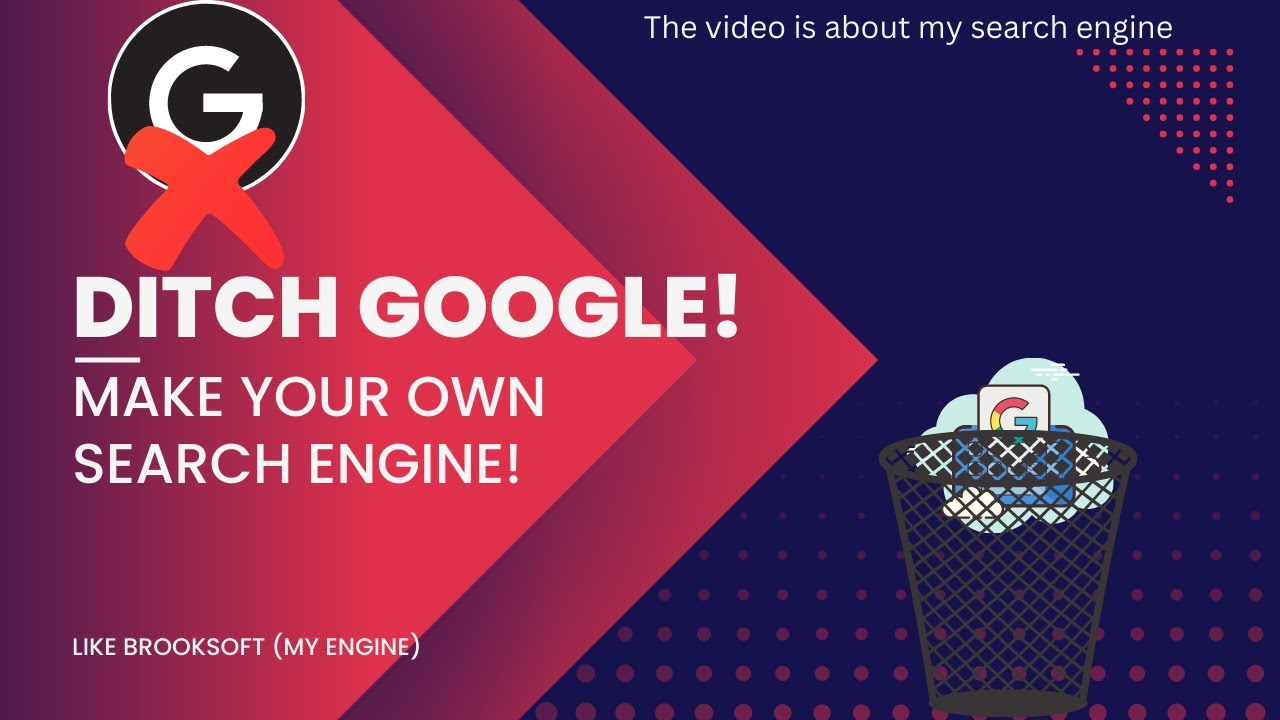 Make Your OWN SEARCH ENGINE Is It Possible To Beat Google NEED TO make-your-own-search-engine-is-it-possible-to-beat-google-need-to