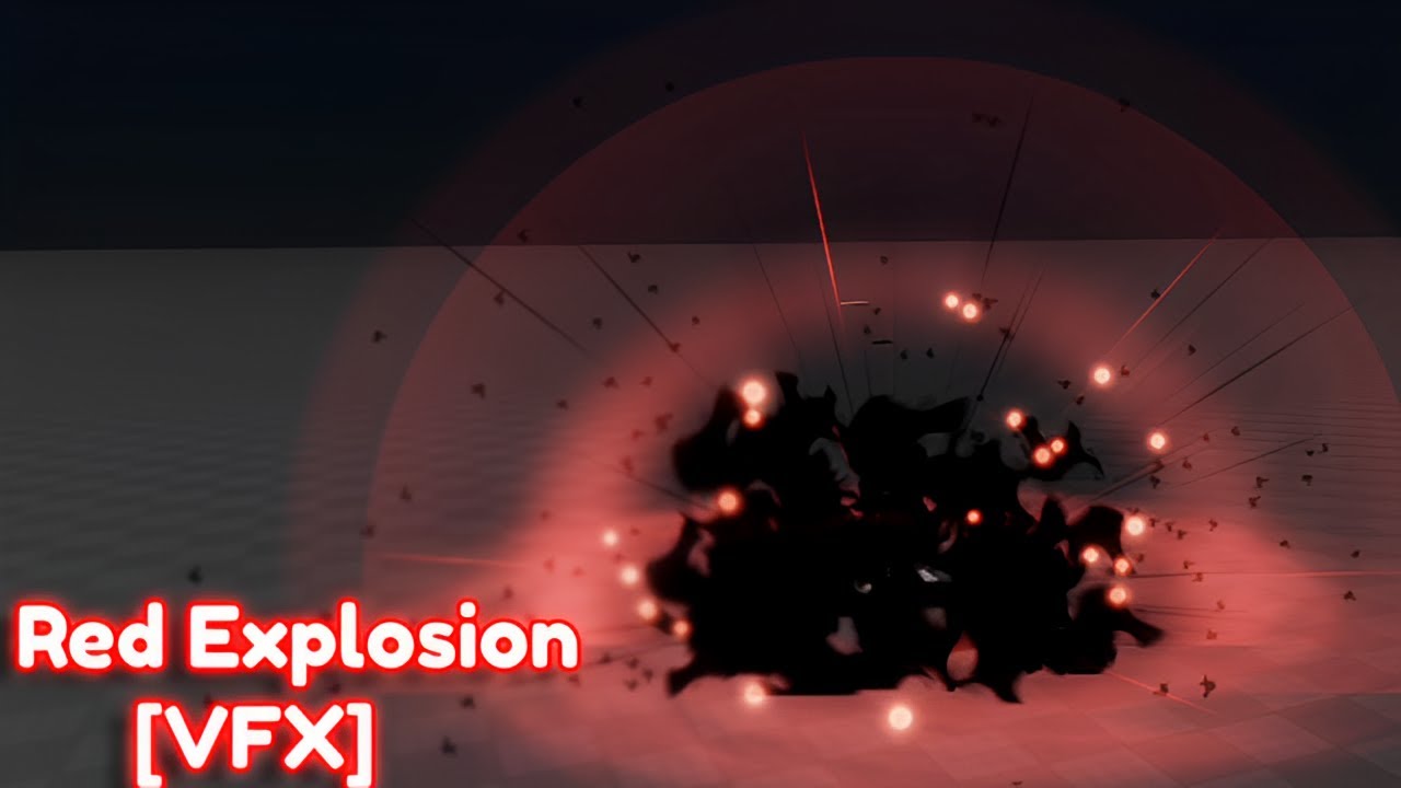 Roblox [VFX] - Red Explosion - YouTube