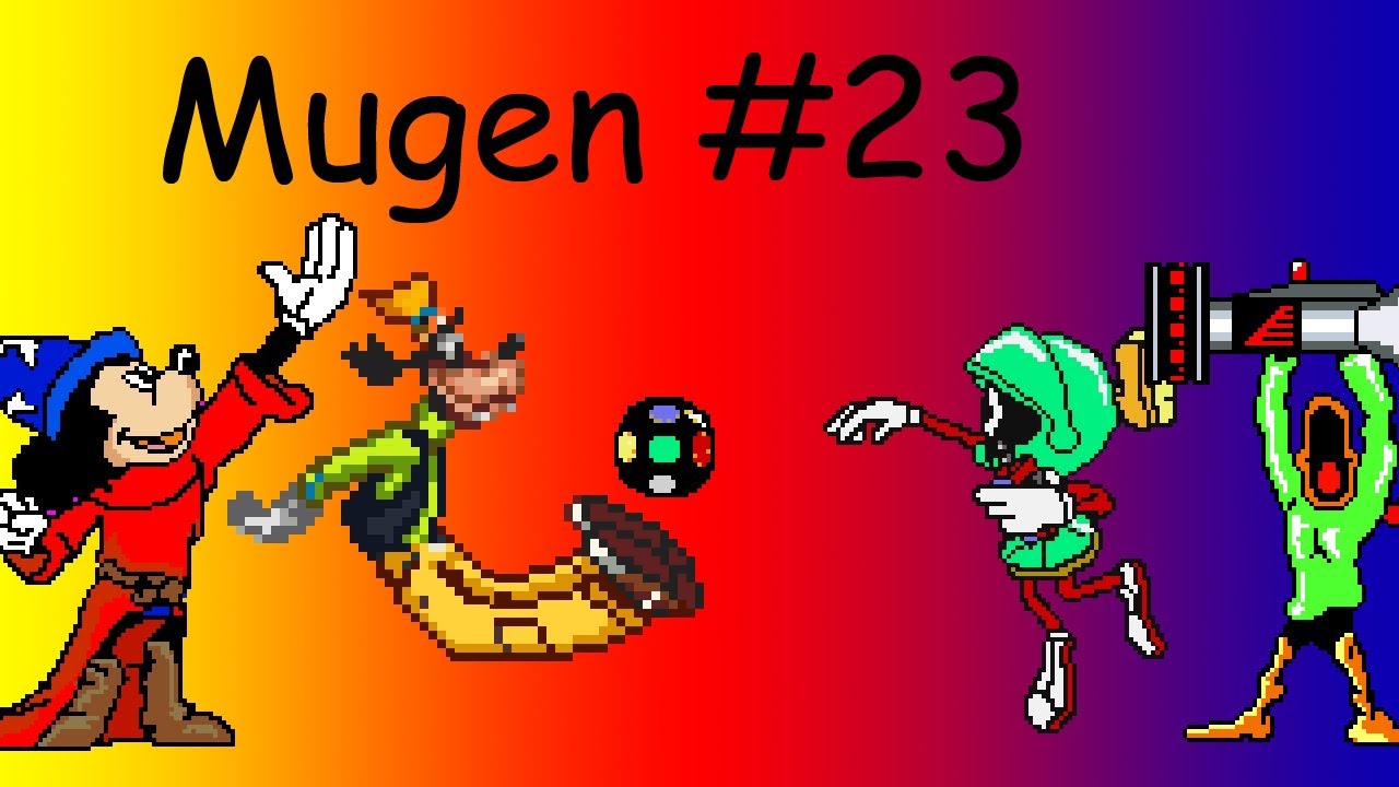 AN Mugen #23: Goofy & Mickey Mouse VS Duck Dogers & Marvin - YouTube