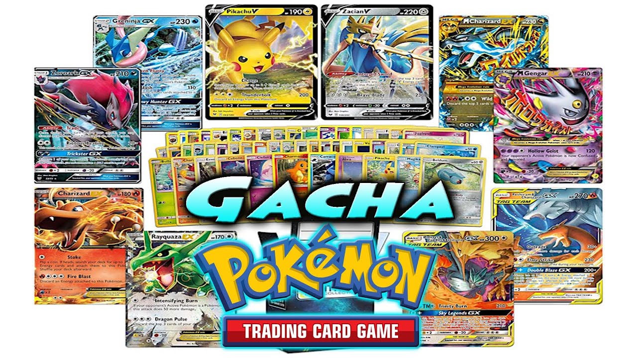 KYO GACHA POKEMON - BUY $2 GOT 300 POKEMON TCG CARD - YouTube