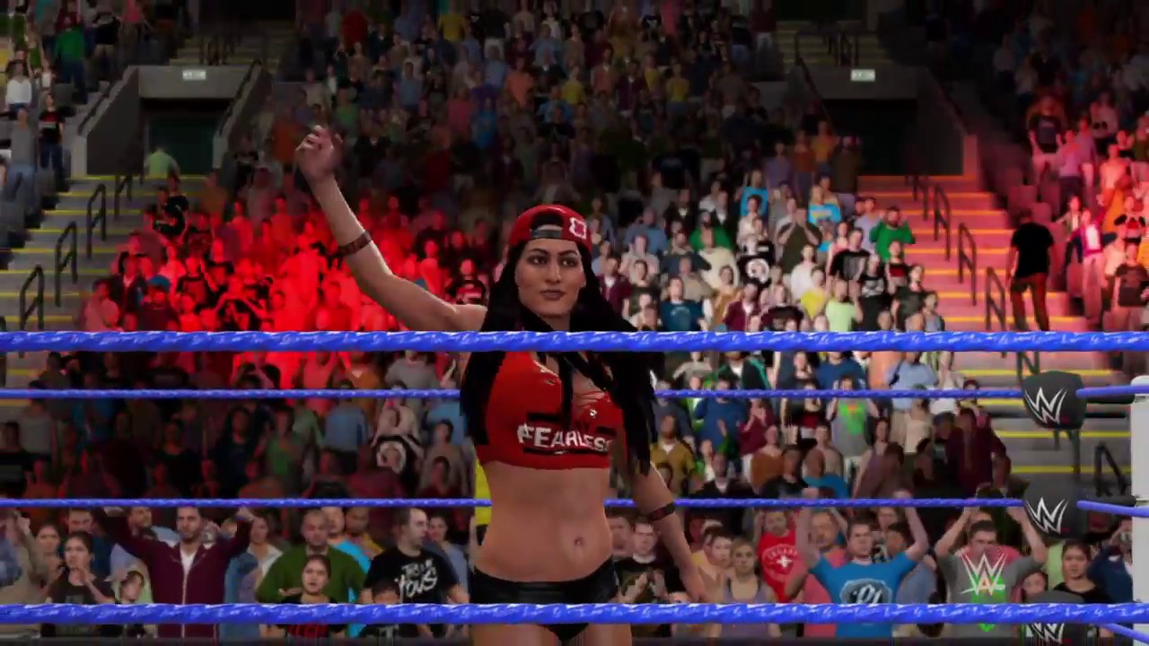 WWE 2K17 - Nikki Bella updated attire - YouTube