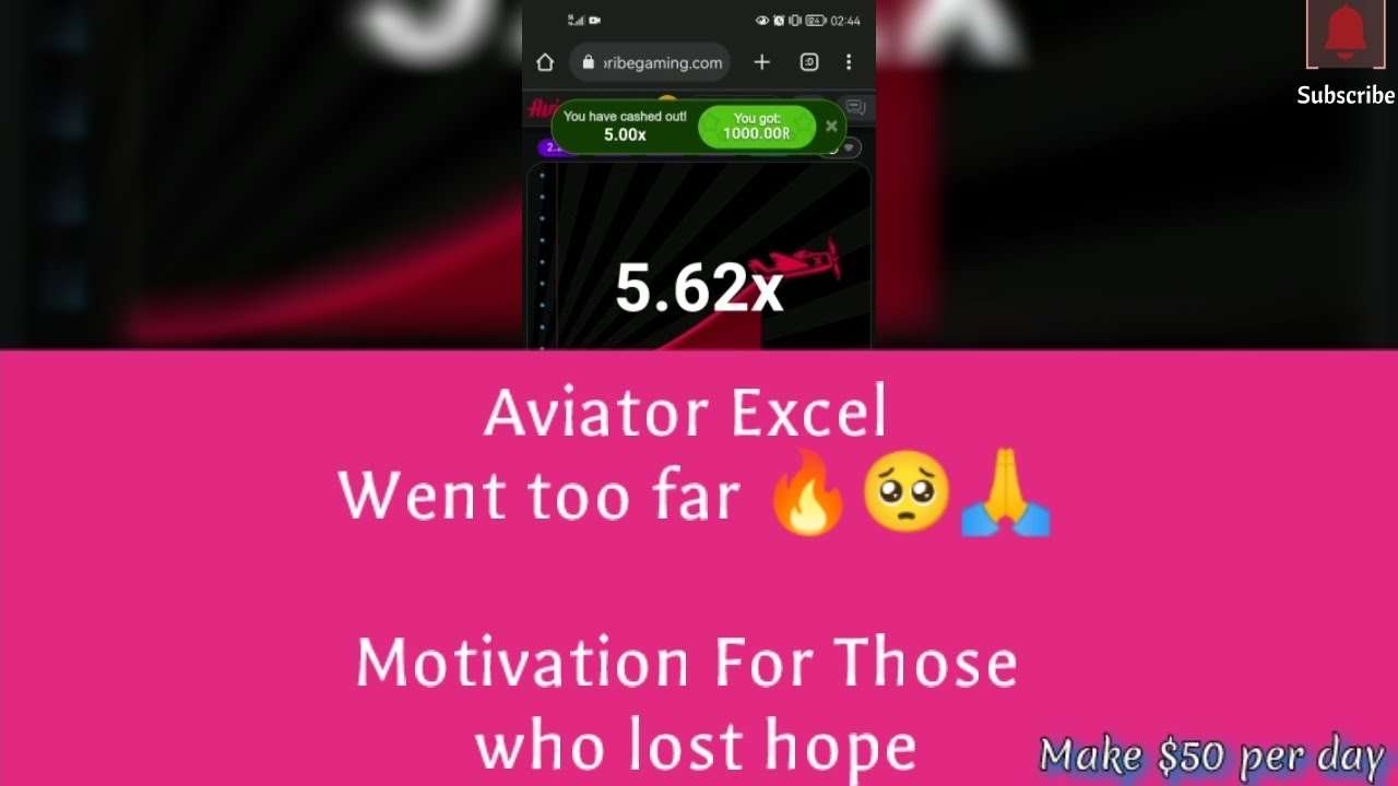 Aviator at it's best time | Try this Excel Guide Time it might work for ...