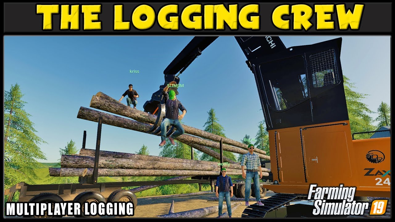 Feed The Starving Processor! - Logging Crew 38 - Farming Simulator 2019 ...