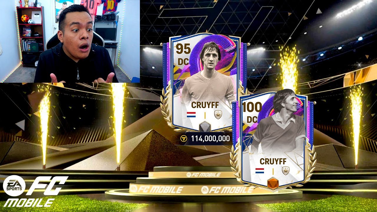 🐐 HEMOS FICHADO A JOHAN CRUYFF ICONO CAPTAIN en FC 24 Mobile *Pague 189 ...
