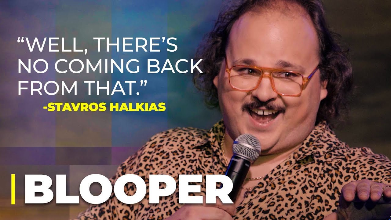 Screwing up a joke during live taping | Stavros Halkias - YouTube