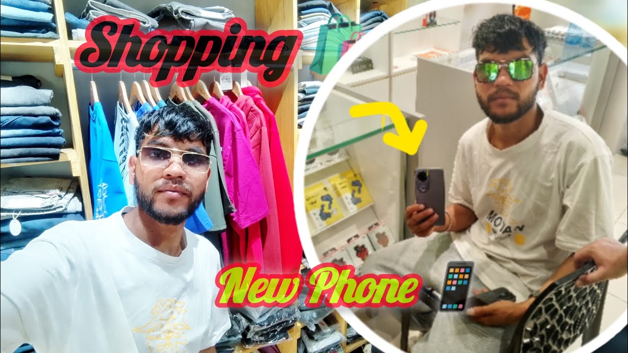 Naya Mobile Anli And🥀 Shopping 🛍️ Vlogs ️#adivasiallroundervlogs # ...