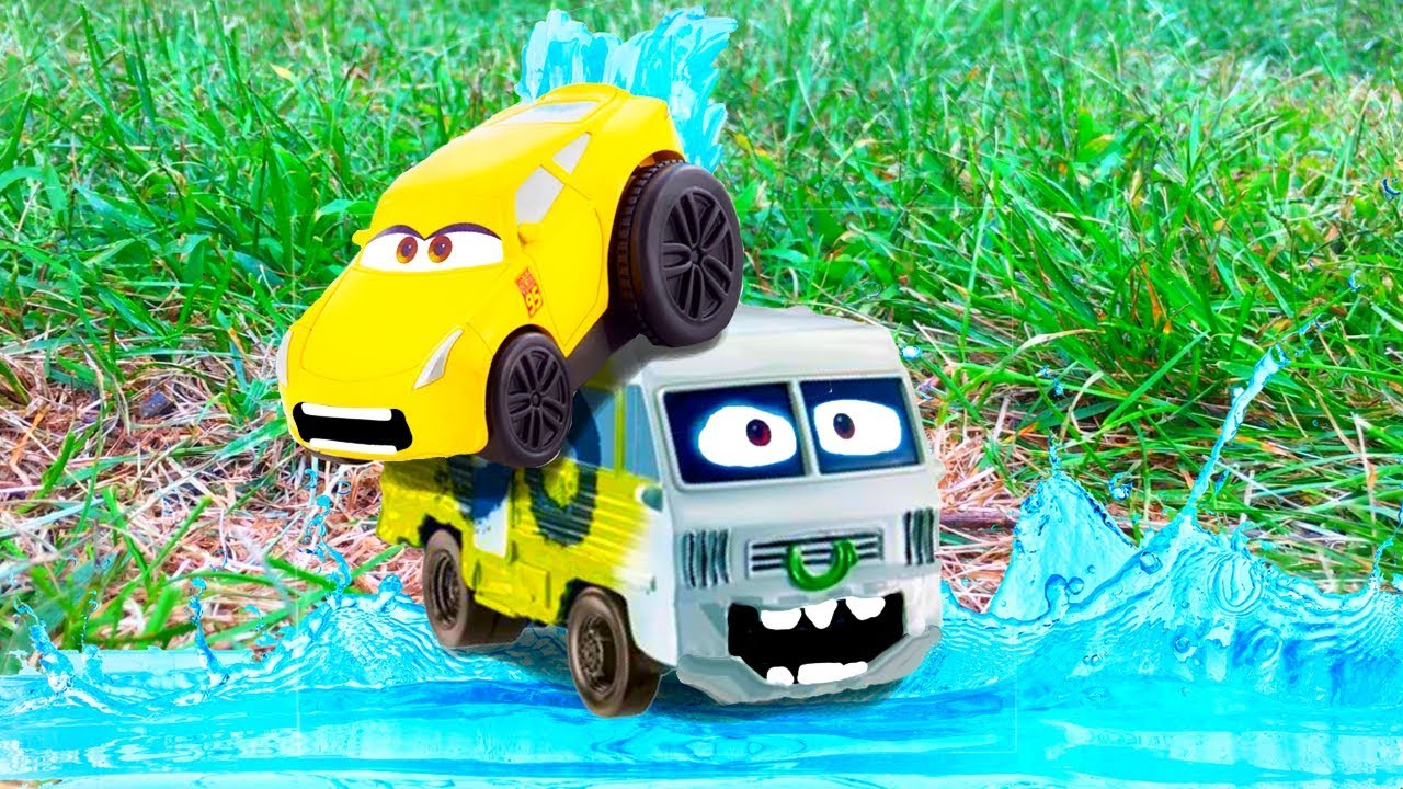 NEW Disney CARS 3 Movie Toys SPLASH Racers Cruz Ramirez & Arvy Pool ...