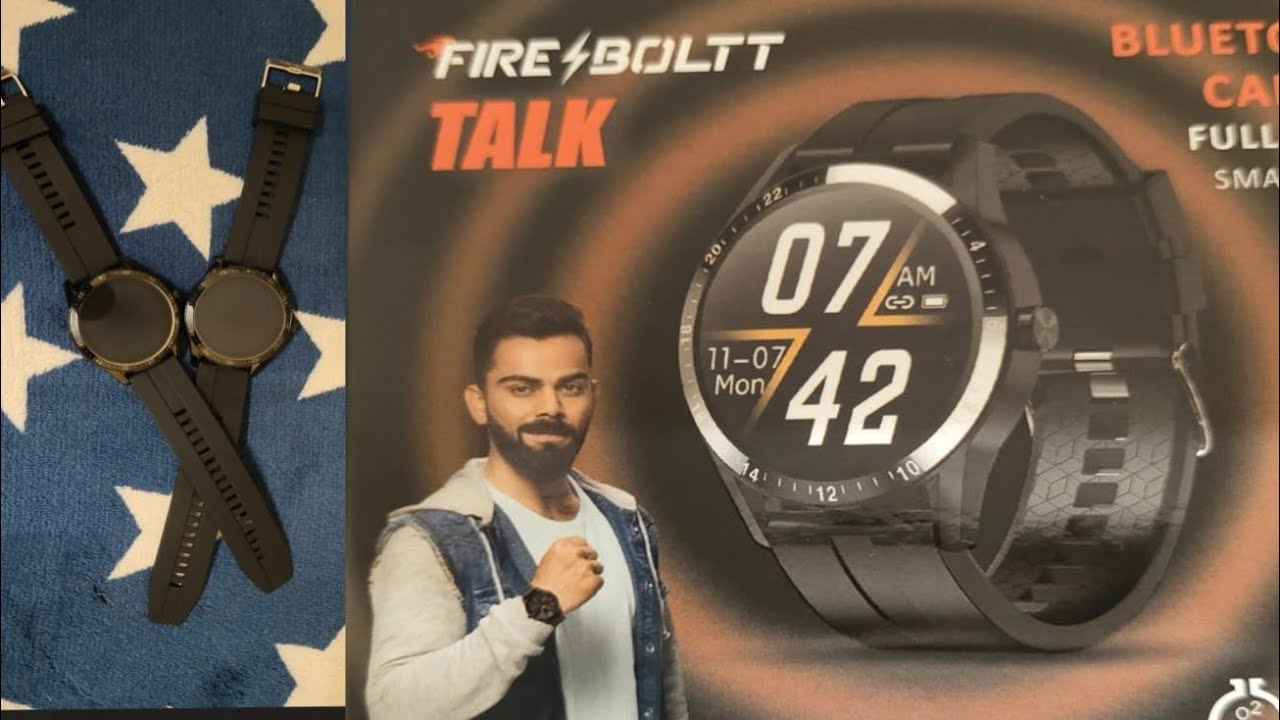 FIRE BOLTT TALK Smartwatch review - YouTube