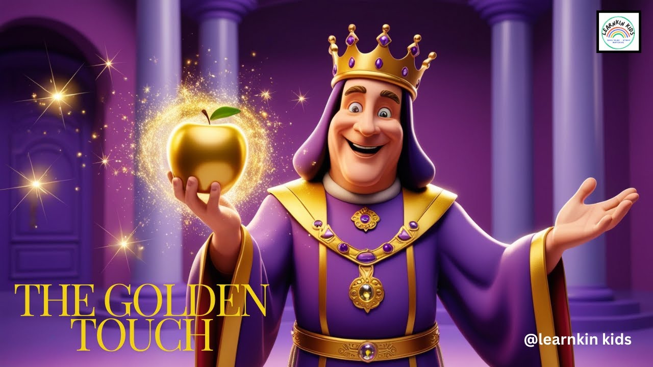 The Golden Touch: The Story of King Midas Revealed! @LearnKin_Kids ...