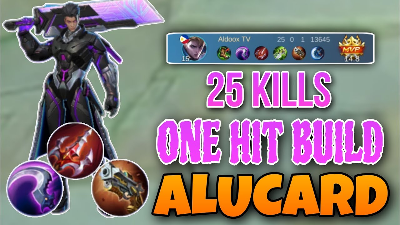 ALUCARD NEW ONE HIT BUILD is TOTALLY INSANE!! TOP 1 GLOBAL ALUCARD ...