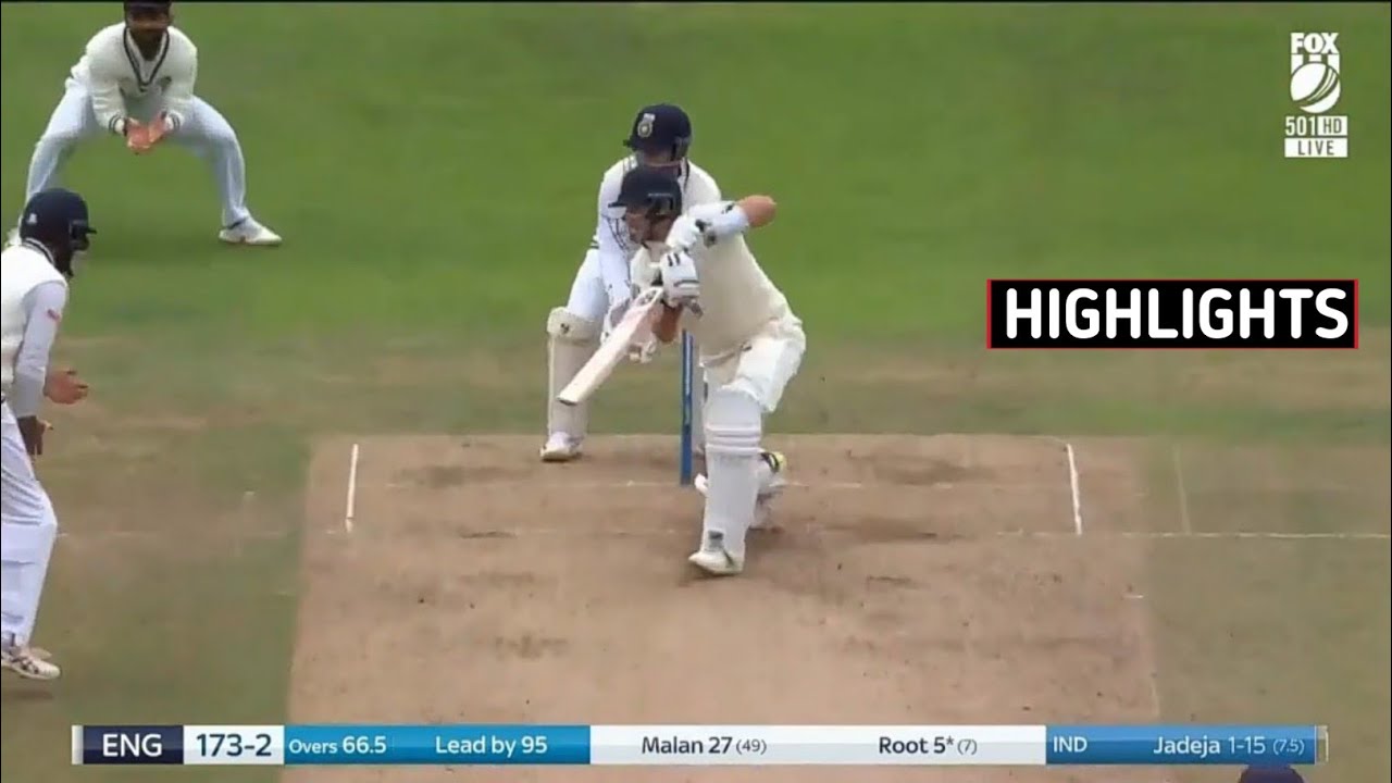 India vs England Cricket Test Highlights | 3rd Test, Day 2 | Cricket ...