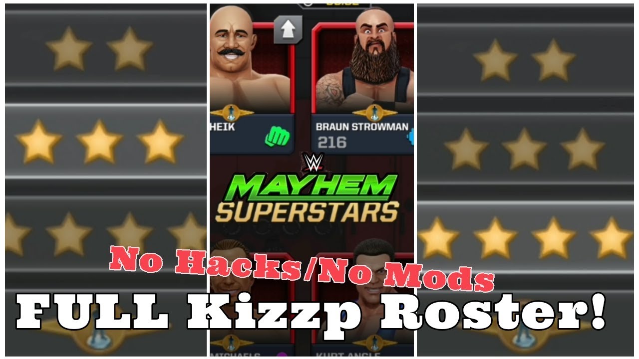 My Roster | WWE MAYHEM - YouTube