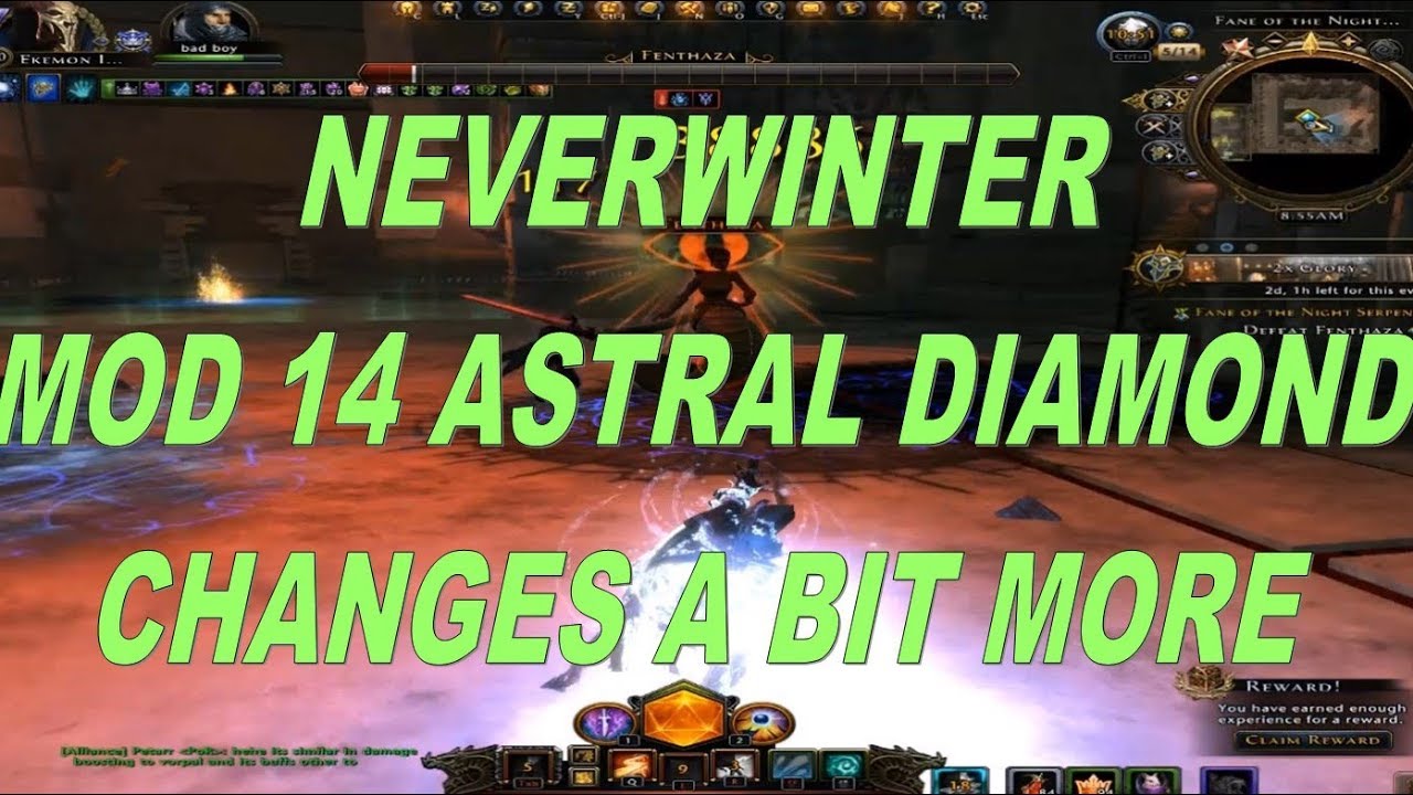 Neverwinter Mod 14 A Bit More About Astral Diamond Changes😀 - YouTube