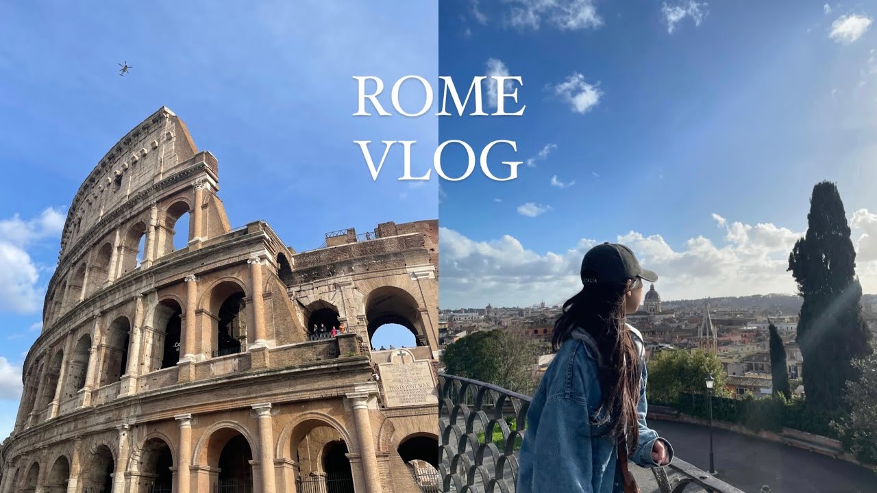 Vlog 이탈리아 로마 3박 4일 브이로그🇮🇹 콜로세움 트레비 분수 판테온 스페인 계단 바티칸 투어🇻🇦