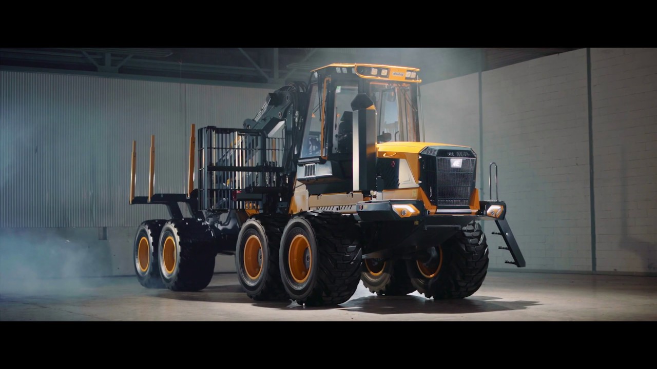 Launch of Eco Log F-series. Harvesters and forwarders equipped with ...