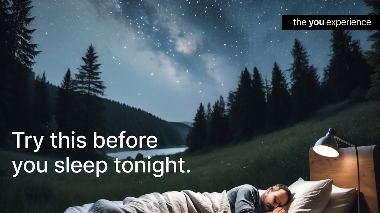 Try this before you sleep tonight. - YouTube