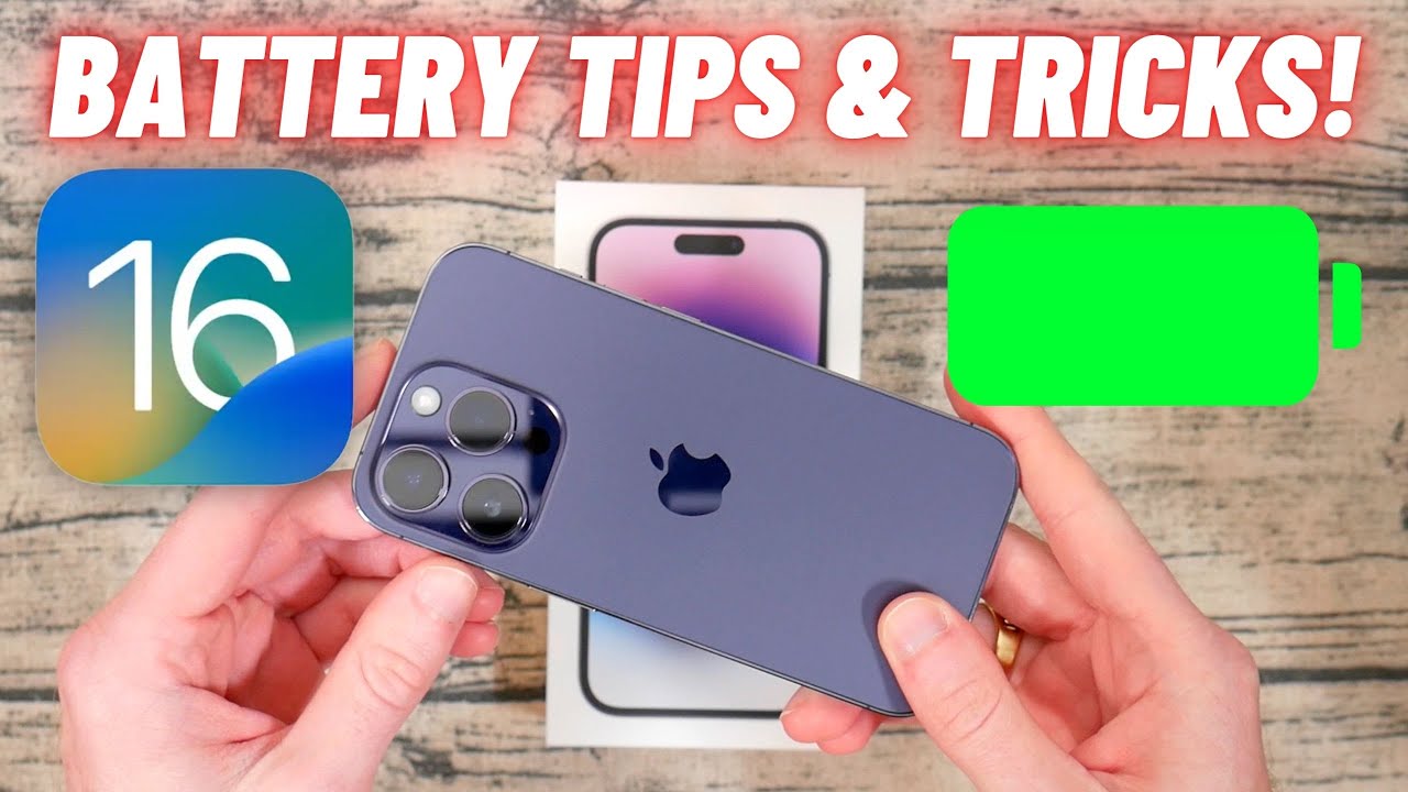 iOS 16 // 30+ Battery Life TIPS + TRICKS! // Save Battery on iOS 16 ...
