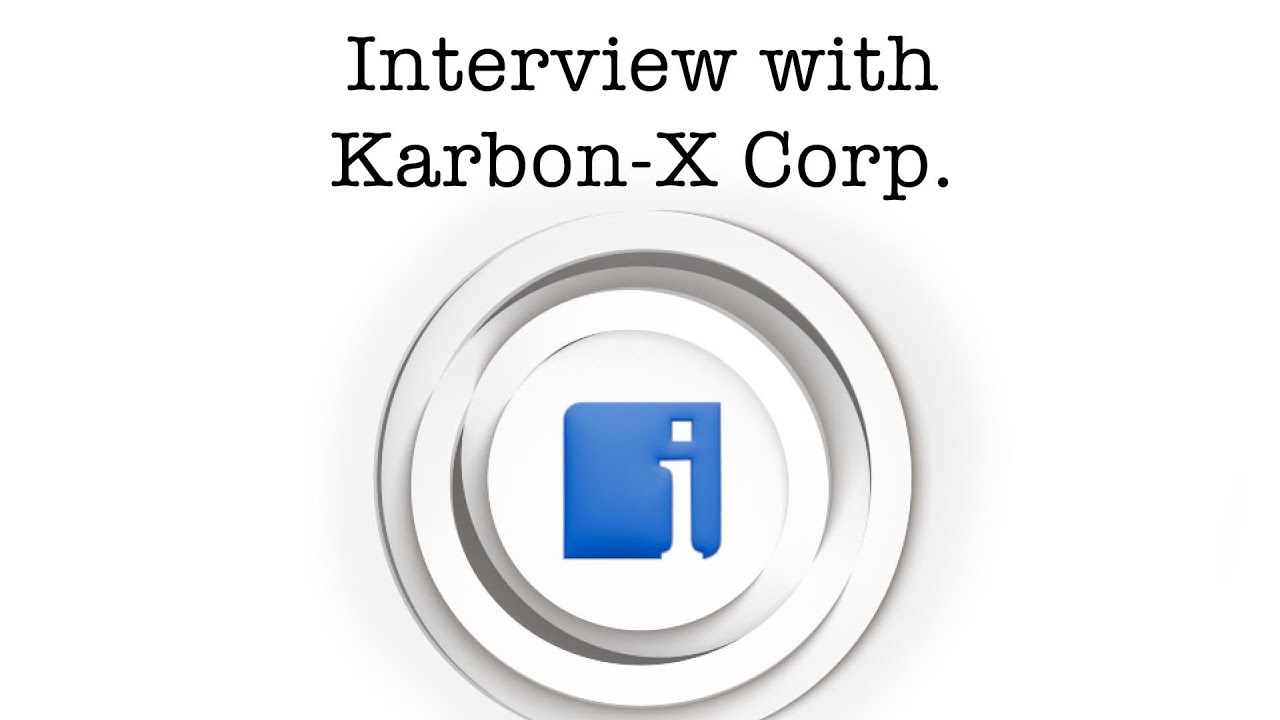 Chad Clovis of Karbon-X Talks about the Launch of its Carbon Credits ...