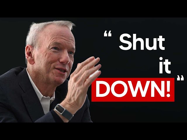 Ex-Google CEO’s Terrifying AI Warning: It’s Time to PULL the PLUG on ...