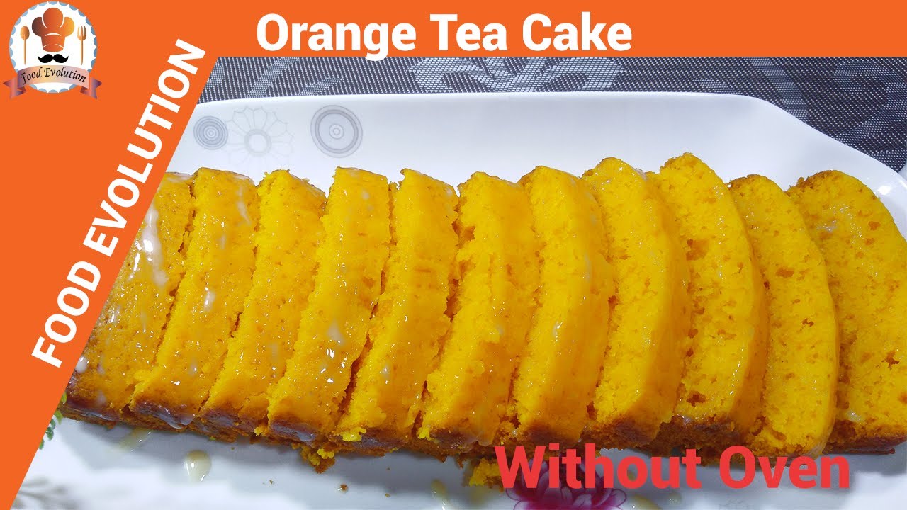 Orange Pound Cake | Orange Tea Cake Recipe With 2 ingredients Glaze ...