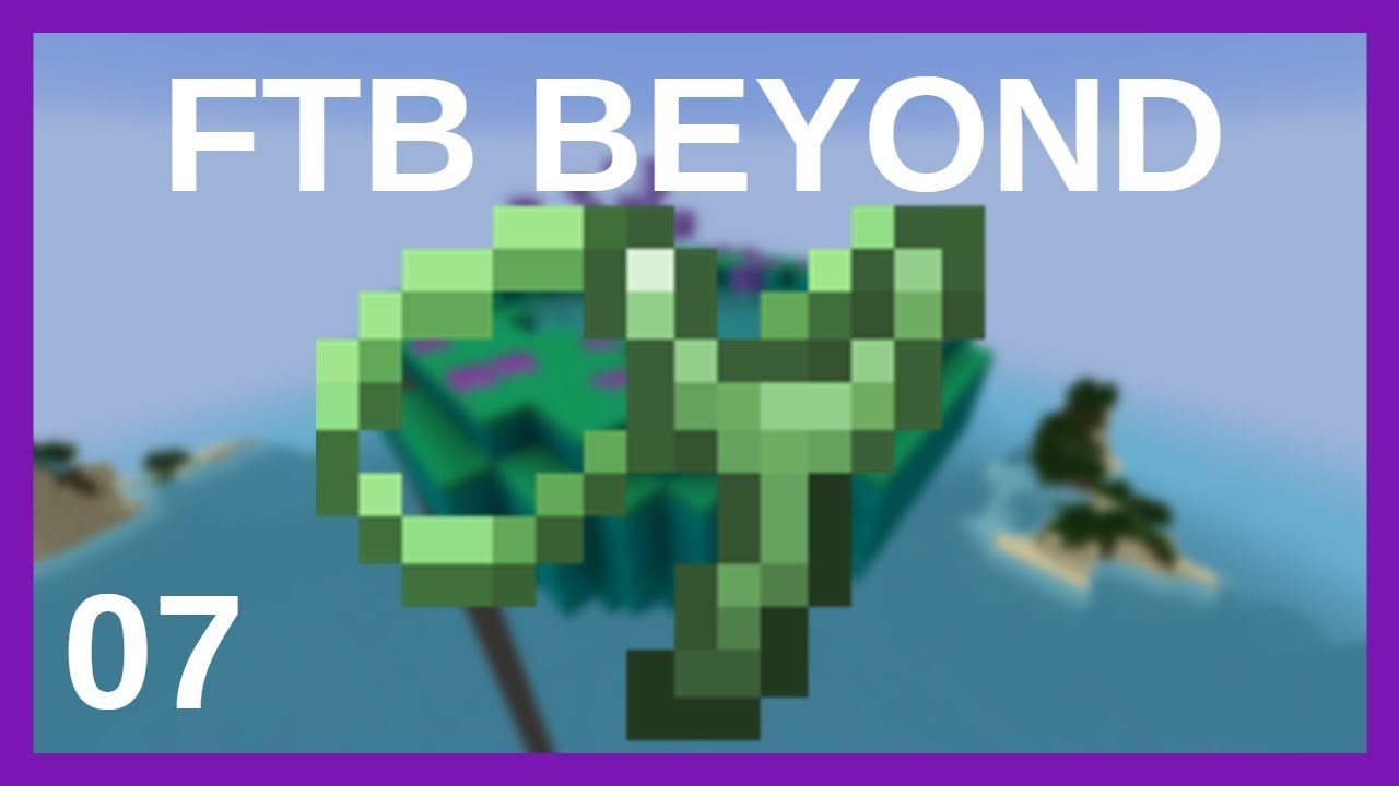 SLIME SLING!! Minecraft: FTB: BEYOND 🚀 - Ep 7 - YouTube