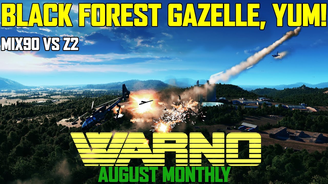 Black Forest Gazelle, Yum! - Mix90 vs Z2 - WARNO Aug Monthly - YouTube